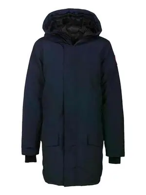 Canada Goose Padded Hooded Coat - Blue