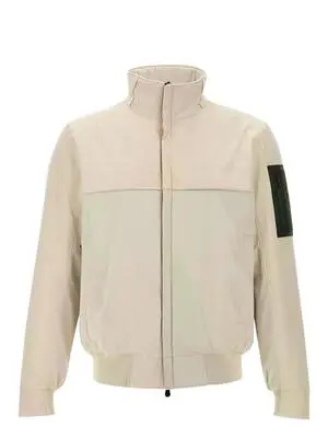 Hugo Boss Panelled Zip-up Jacket - Neutrals