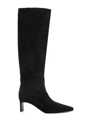 Khaite 55mm Knee-high Boots - Black