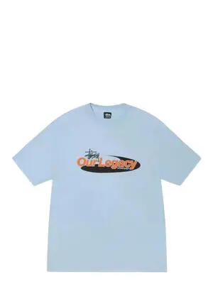 StÜssy X Our Legacy Work Shop Swirl T-shirt - Blue