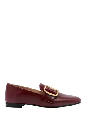 Bally Leather Loafers - Red