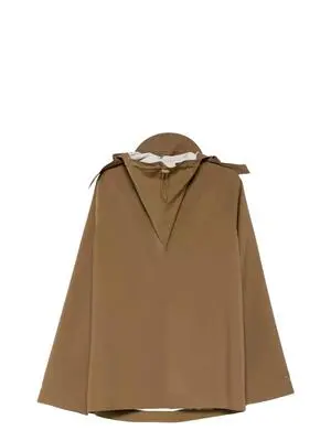 Lacoste Hooded Jacket - Brown