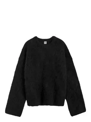 TOTEME Crew-neck Sweater - Black