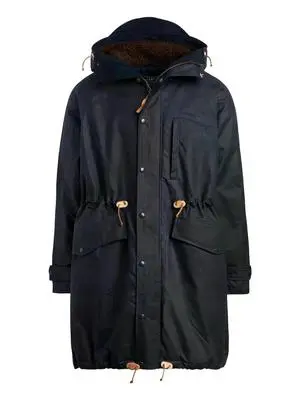 CECCARELLI Mountain Flap-pocket Parka Coat - Blue