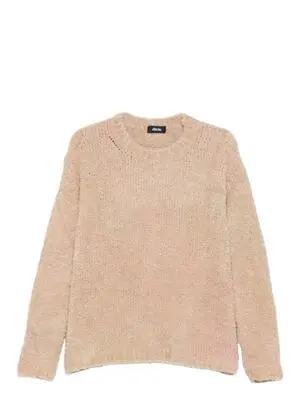 Dixie Long-sleeve Crew-neck Sweater - Neutrals