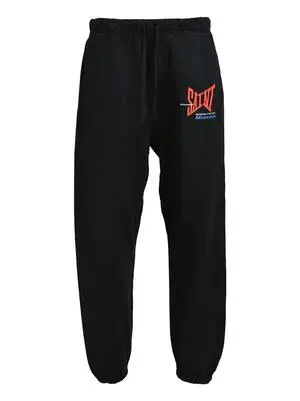 SAINT MXXXXXX Drawstring-waist Pants - Black