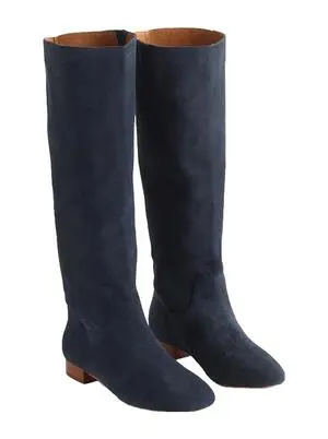 Madewell The Dari Tall Boot - Deep Indigo