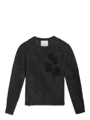 MARANT Graphic-print Sweater - Grey