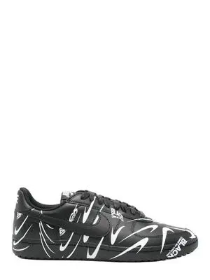 BLACK COMME DES GARÇONS Graphic Print Sneakers - Black