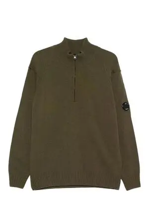 C.P. COMPANY Wool Half Zip Sweater