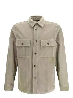 Jacob Cohen Corduroy Button-down Jacket - Neutrals