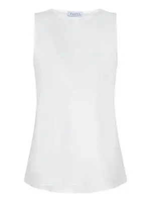 GLORIA COELHO Sleeveless Flared Top