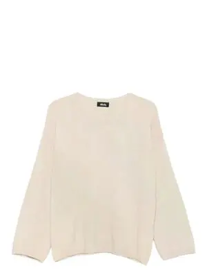 Dixie Crew-neck Sweater - Neutrals