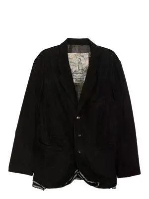 ZIGGY CHEN Single-breasted Blazer - Brown