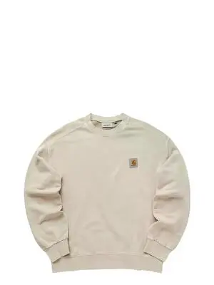 Carhartt Work In Progress Logo-patch Sweatshirt - Neutrals