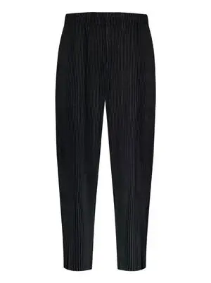 Issey Miyake Kersey Pleated Trousers Black