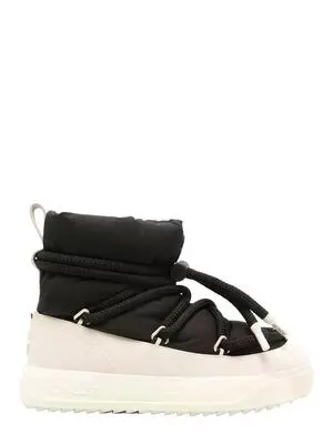Moncler Lace-up Hi-top Sneakers - Black