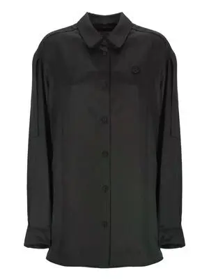 MONCLER X EE72 BY EDWARD ENNINFUL Long Sleeve Shirt - Black