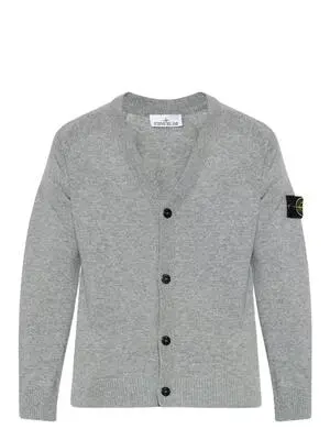 Stone Island Button-fastening Cardigan - Grey