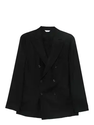 Boglioli Double-breasted Jacket - Black
