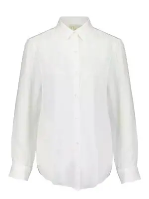 PAULA Silk Shirt - White