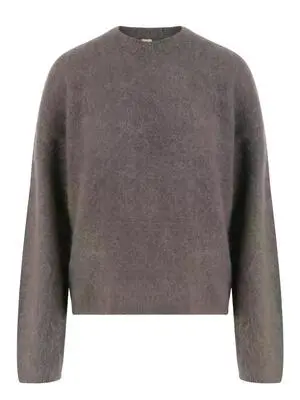 THE GARMENT Long Sleeve Crew Neck Sweater - Grey