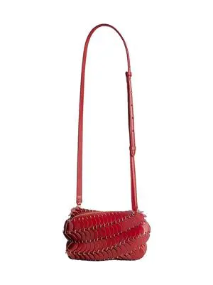 Rabanne Paco Shoulder Bag - Red