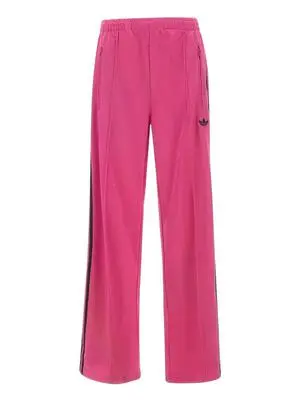 Adidas Logo-embroidered Track Pants - Pink