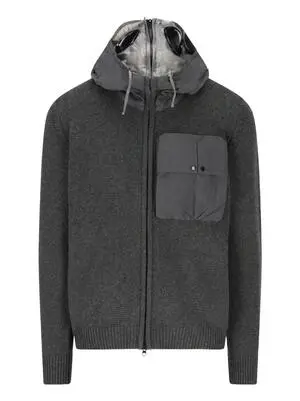 C.P. COMPANY Zip-up Hoodie - Grey