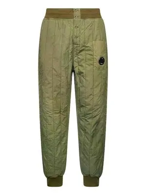 C.P. COMPANY Gd Quilted Patch-pocket Track Pants - Green