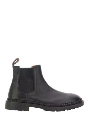 ALEXANDER HOTTO Hand-stitched Chelsea Boots - Black