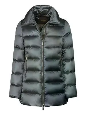 MOORER Dorado-hc Zip-up Quilted Coat - Grey