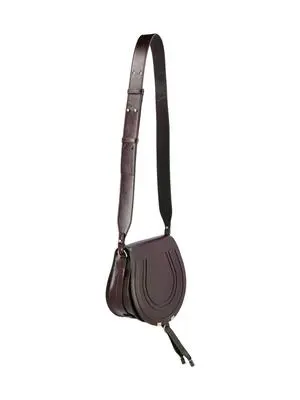 Chloé Small Marcie Saddle Cross-body Bag - Brown