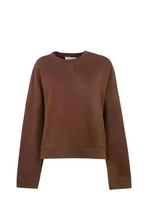 ENTIRE STUDIOS Long-sleeve Cotton Sweatshirt - Brown