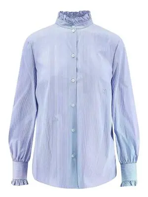 VALENTINO Striped Poplin Shirt