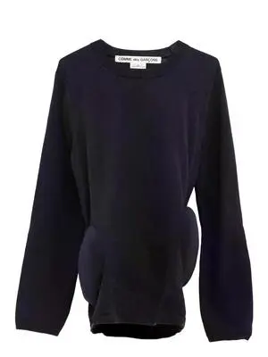 Comme Des Garçons Padded Hips Sweater - Blue