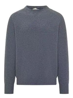 Malo Crew-neck Sweater - Blue
