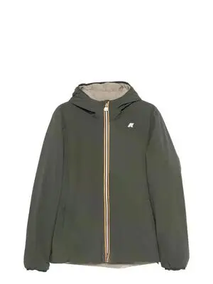 K-WAY Reversible Hooded Jacket - Green