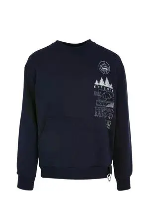 MAUNA KEA Explorer Graphic Sweatshirt - Blue