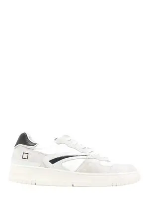 D.a.t.e. Torneo Panelled Sneakers - White