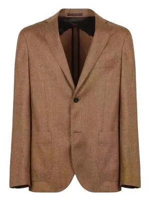 SLOWEAR Two-button Single-breasted Blazer - Brown