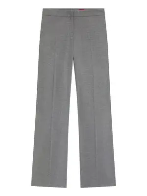 Hugo Concealed-closure Trousers - Grey