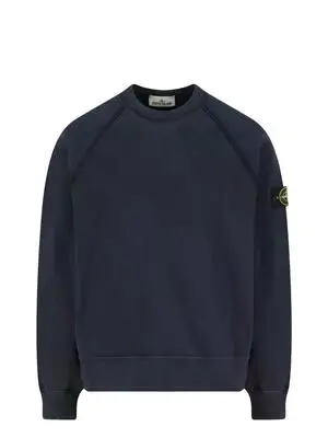 Stone Island Long-sleeved Sweatshirt - Blue