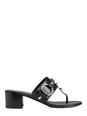 Balenciaga City 50mm Sandals - Black