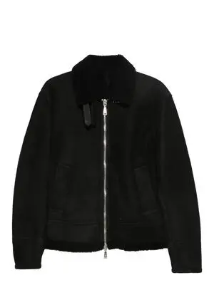 Tagliatore Zip-up Bomber Jacket - Black