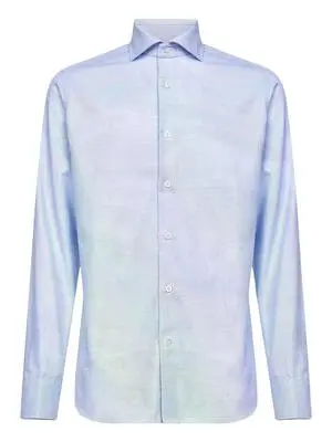 D4.0 Buttoned Shirt - Blue