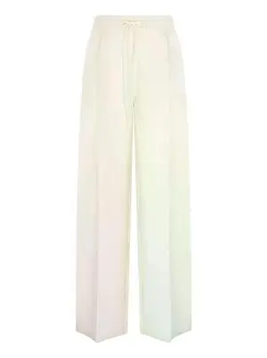 Roberto Cavalli Drawstring Wide-leg Trousers - Neutrals