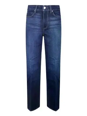 Paige Anessa Jeans With 31 Leg Opening - Blue
