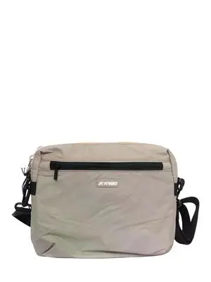 K-WAY Zipped Messenger Bag - Neutrals