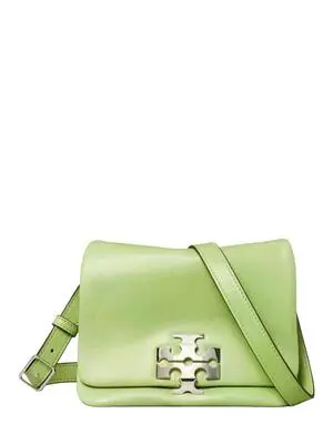 Tory Burch Charlie Logo Shoulder Bag - Green